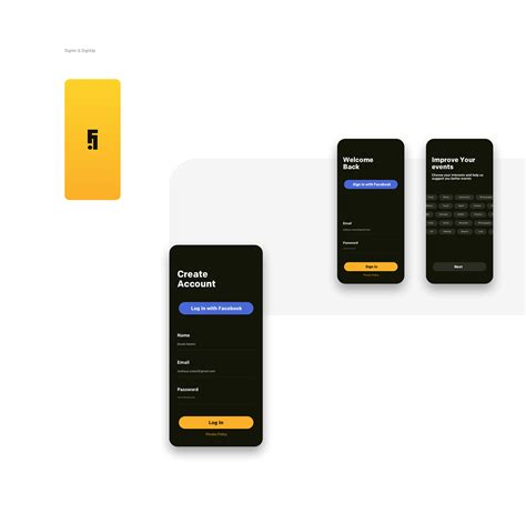 Design Process For Mobile App On Behance