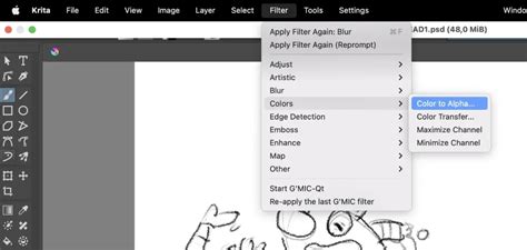 How To Modify Remove And Blur Background In Krita How To Modify Remove And Blur Background In Krita
