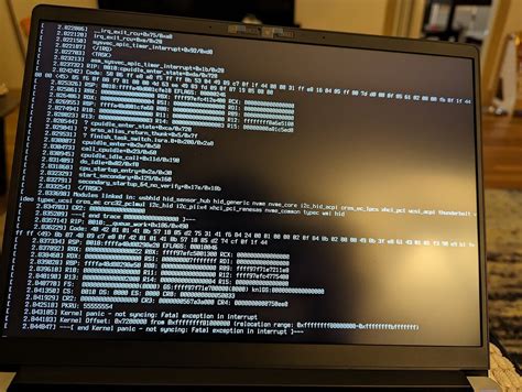 Responded Linux Kernel Panic Amd Framework 13 Ubuntu Linux Framework Community