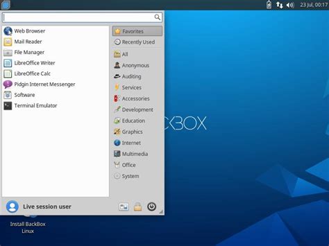 ubuntu based backbox linux 5 ethical hacking distro debuts with linux kernel 4 8 softpedia