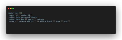 configuration with jinja2 templates