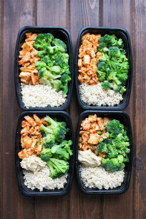 Harissa Chicken Rice Bowl Frozen Meal Prep Gluten Free Dairy Free