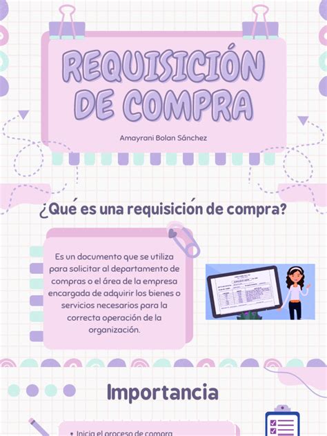 Requisición De Compra Pdf Business Consumo Economía
