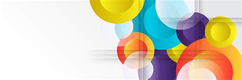 현대 다채로운 추상 웹 배너 배경 창조적 인 디자인 사각형 삼각형 원 하프톤 및 점이있는 배너 디자인 벡터 추상 그래픽 디자인