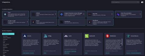 Integrations Rewst Documentation