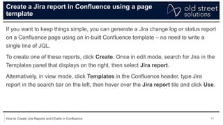 How To Create Jira Reports And Charts In Confluence PDF Internet Computing