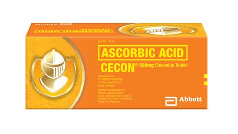 Cecon 500mg Chewable 1 Tablet Sold Per Tablet Lazada Ph