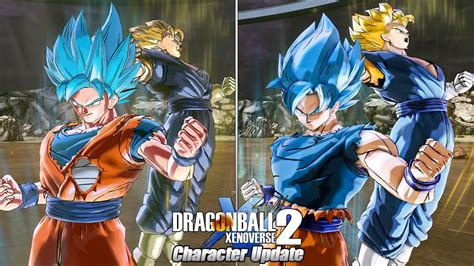 Xenoverse 2 Mods New Ssgss Goku And Vegeta Duo Xenoverse 2 Mods