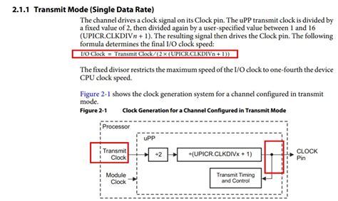 How To Config The Clock For Upp Processors Forum Processors Ti E2e Support Forums