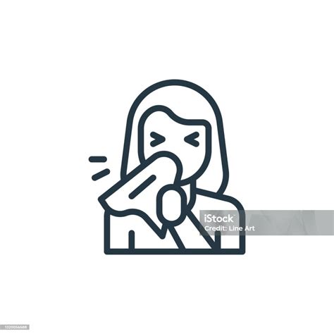 코로나바이러스 개념으로부터 항히스타민아이콘 벡터 항히스타민제 편집 가능한 스트로크의 얇은 선 그림 웹 및 모바일 앱 로고 인쇄 매체에 사용하기 위한 항히스타민제 선형 기호