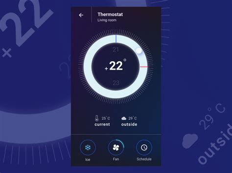 Thermostat UI Design By Rajan Jangra On Dribbble
