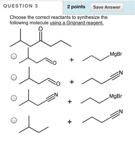 Solved Question 1 2 Points Save Answer Select The Correct