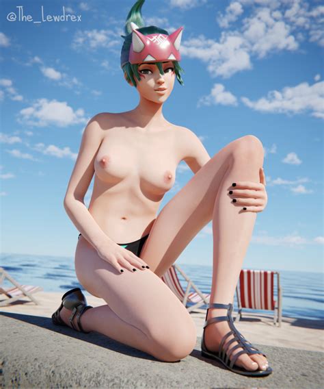 Rule 34 1girls 3d Areolae Asian Asian Female Beach Beach Chair