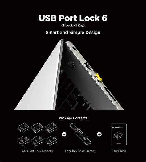 Smart Keeper USB Port Locks Essential With Key 28