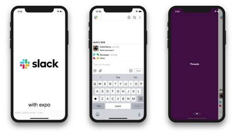 Slack Ui Clone With React Native And Expo React Native App Development