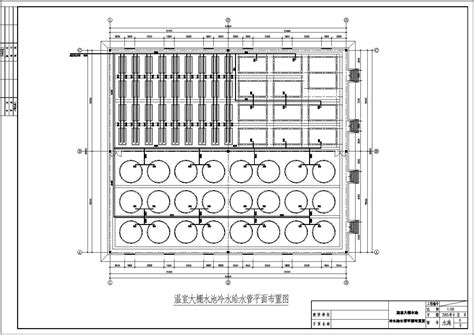 5324平方米温室工程图温室大棚图纸 土木在线