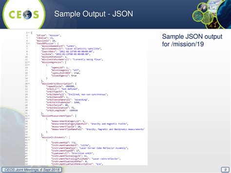 Ceos Db Api And Waveband Improvements Ppt Download