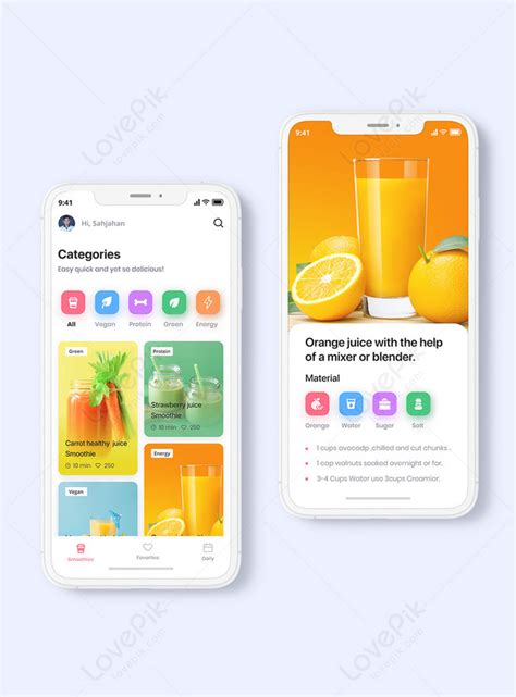 Recipe App Ui Design Template Image Picture Free Download 450068113 Lovepik Com