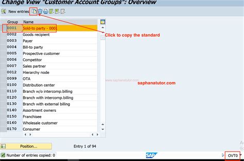How Customer Account Groups In Sap Sd Are Created