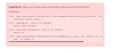 Python Libglso1 Cannot Open Shared Object File No Such File Or