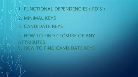 How To Find Candidate Keys Minimal Keys And Closure Of Any Attributes