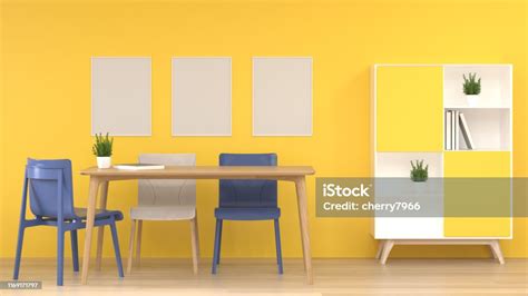 프레임 은 그래픽 디자인 벽 모형에 대한 현대 홈 디자인 모형 요소를 렌더링 빈 벽 3d 앞에 가구를 모형 0명에 대한 스톡 사진 및 기타 이미지 Istock