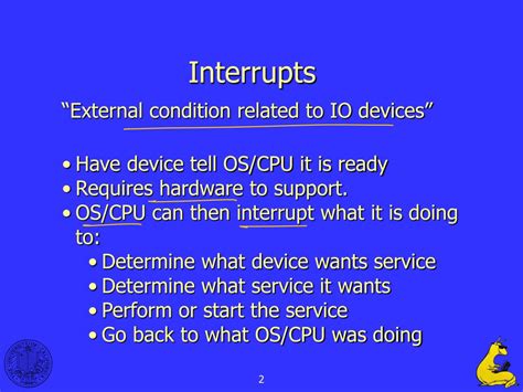 Ppt Exceptions Interrupts And The Os Powerpoint Presentation Free