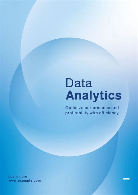 Data Analytics Poster Template Editable Free Editable Template