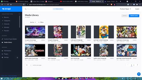 Is Its Possible To Create A Media Library In Django And If Yes So How