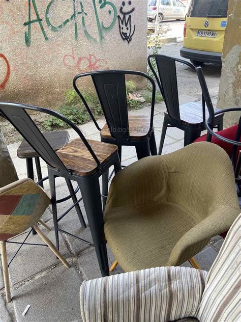 Зелен стол Стол табуретка Мебели за дома и офиса София Стол