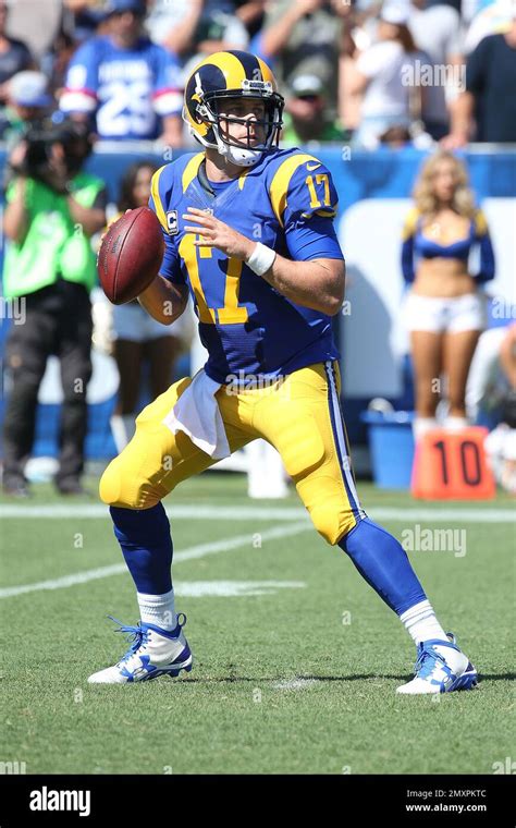 Los Angeles Rams Quarterback Case Keenum 17 During An Nfl Game Between