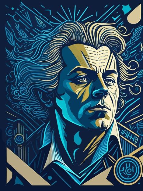 Premium Vector An Abstract Style Poster Of Selection Digital A Fictional Character Art