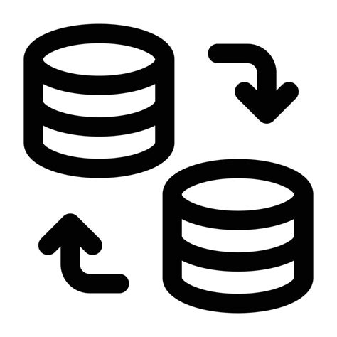 Simple Data Migration Icon The Icon Can Be Used For Websites Print