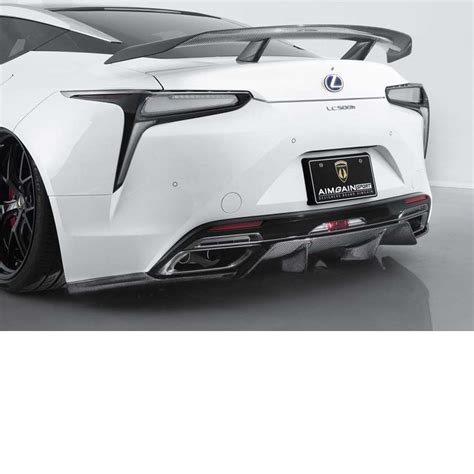 Aimgain Sport Rear Diffuser Frp For Lexus Lc500 Lc500h Coupe Urz100