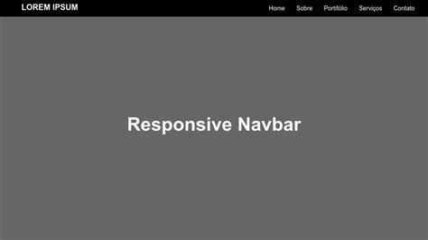 Responsive Menu Css