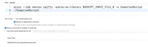 Using Swift Scripts With Xcode Kodeco