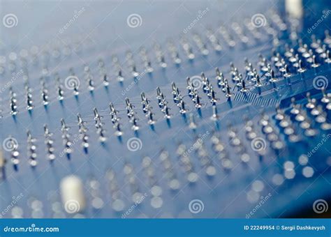 Motherboard Macro Photo Stock Photo Image Of Circut