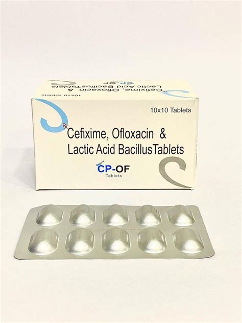 Cefixime And Lactic Acid Bacillus Tablets In Jaipur सेफीक्सीम और लैक्टिक एसिड बेसिलस टैबलेट