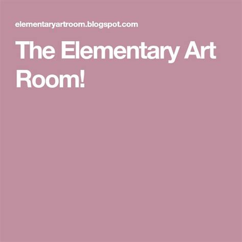 The Elementary Art Room Elementary Art Rooms Elementary Art Art Room