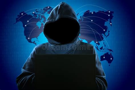 Hacker Stock Image Image Of Binary Criminal Crime 74095485
