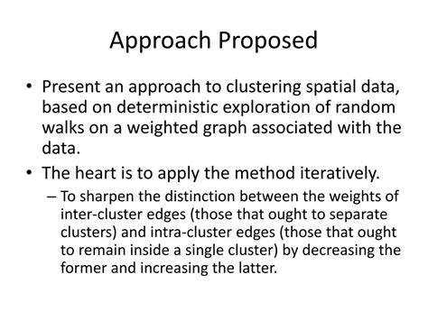ppt clustering spatial data using random walk powerpoint presentation