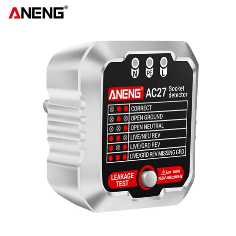 Socket Testeroutlet Tester 250v Socket Tester Line Tester Line Circuit Socket Testeroutlet Tester 250v Socket Tester Line Tester Line Circuit