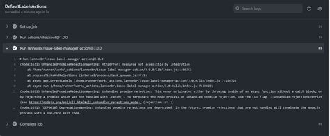 Error In Private Repo · Issue 34 · Lannonbrissue Label Manager Action