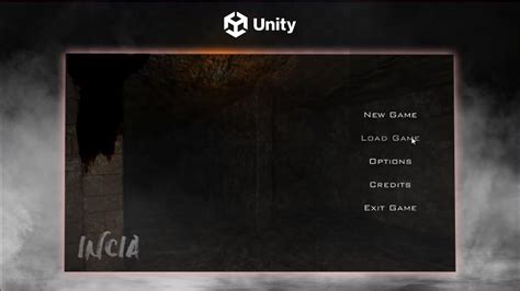 How To Make A 👻horror Game Main Menu In Unity Splash Screen Main