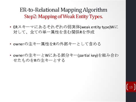 Chapter 9 Relational Database Design By ER And