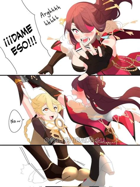 Genshin impact에 있는 Matias 님의 핀 미적 애니메이션 캐릭터 일러스트 귀여운 디즈니 그림