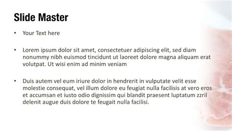 Meat Food PowerPoint Templates Meat Food PowerPoint Backgrounds Templates For PowerPoint