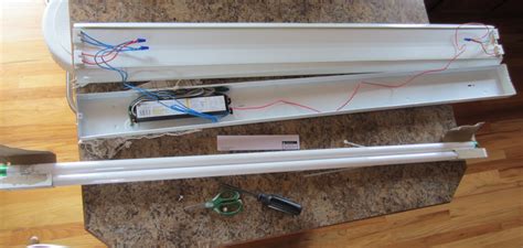 How To Replace Fluorescent Light With Led Easy Steps