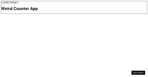 Hyperapp Map Examples CodeSandbox