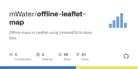 Github Mwateroffline Leaflet Map Offline Maps In Leaflet Using Indexeddb To Store Tiles